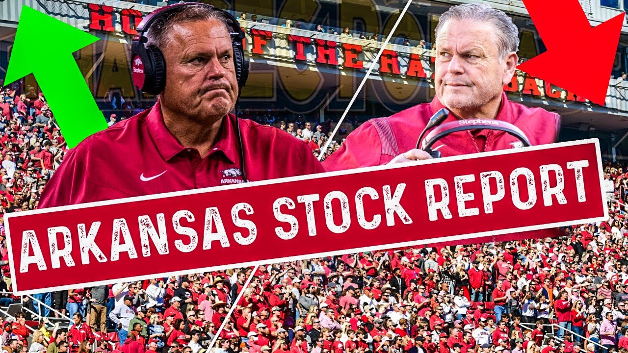 Arkansas Razorbacks Football Stock Report 2023 - YouTube