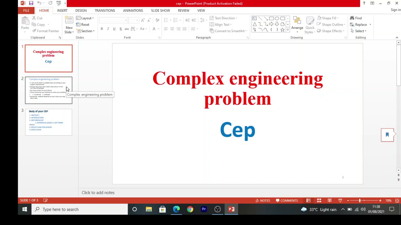 Complex engineering problem CEP - YouTube