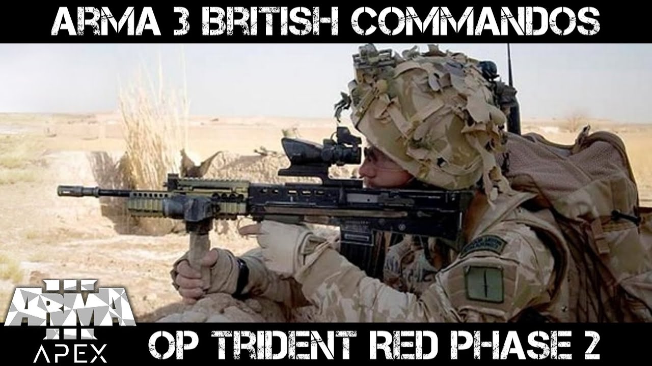 ArmA 3 Gameplay - British Commandos - Operation Trident Red phase 2 - YouTube
