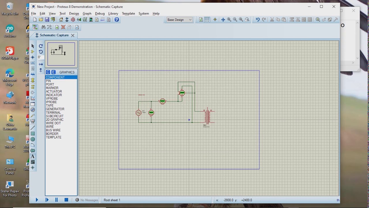 simulasi pengujian trafo beban nol dan hubung singkat - YouTube