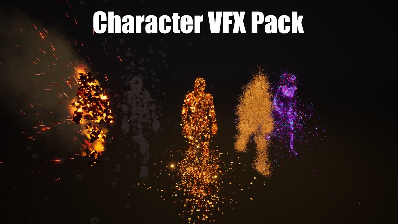 Character VFX Pack - Preview - YouTube