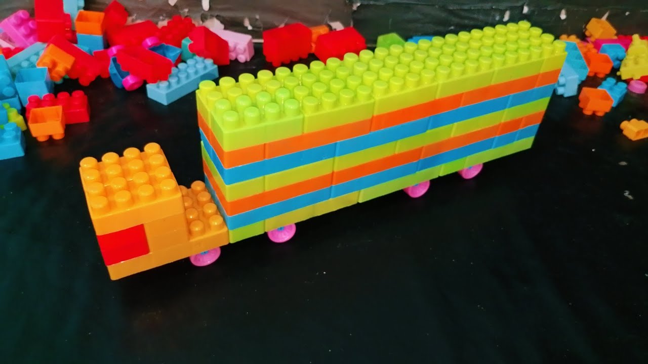Satisfying DIy Lego Big Truck /ASMR building block/Lego building # ...