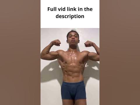 Teen crazy shredded bodybuilder flexing aesthetics muscle - YouTube
