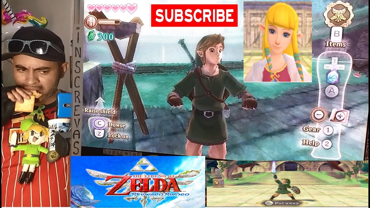The Legend of Zelda Skyward Sword wii : #1gameplay - YouTube