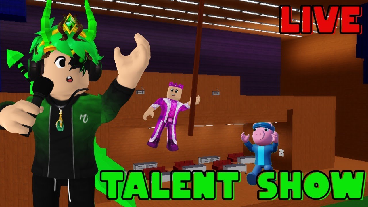 PIggy Talent Show LIVE! (Roblox LIVE) - YouTube
