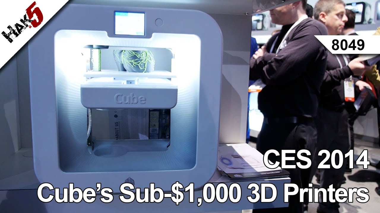 3D Systems' Cube Personal 3D Printer - YouTube
