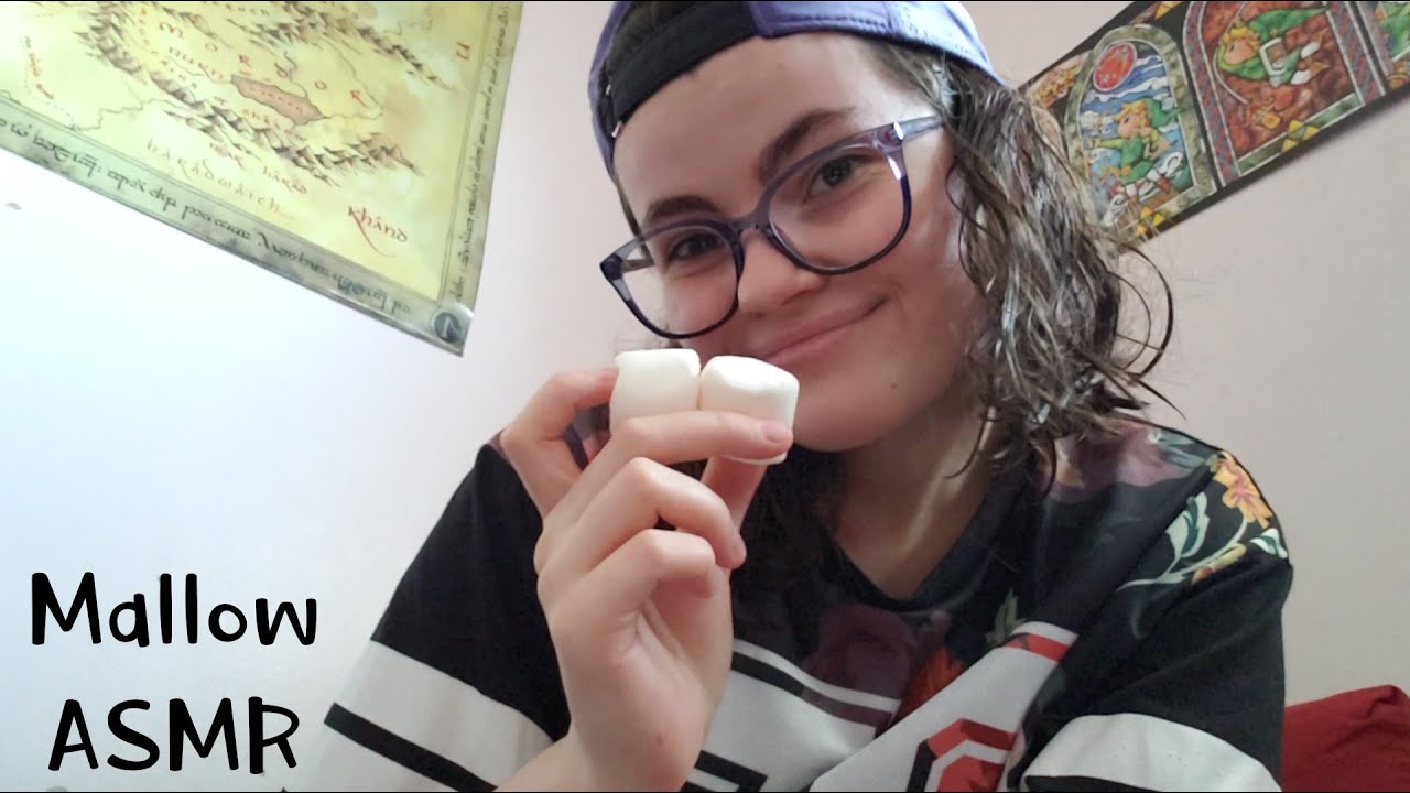 ASMR | Marshmallow Chewing and Mouth Sounds - YouTube