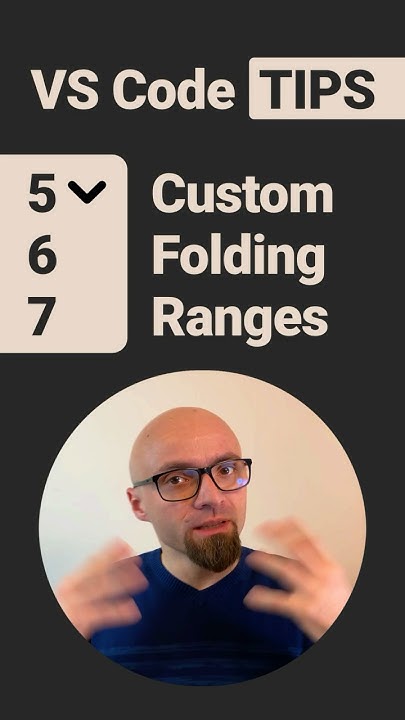 VS Code Tips — Custom Folding Ranges #vscode - YouTube