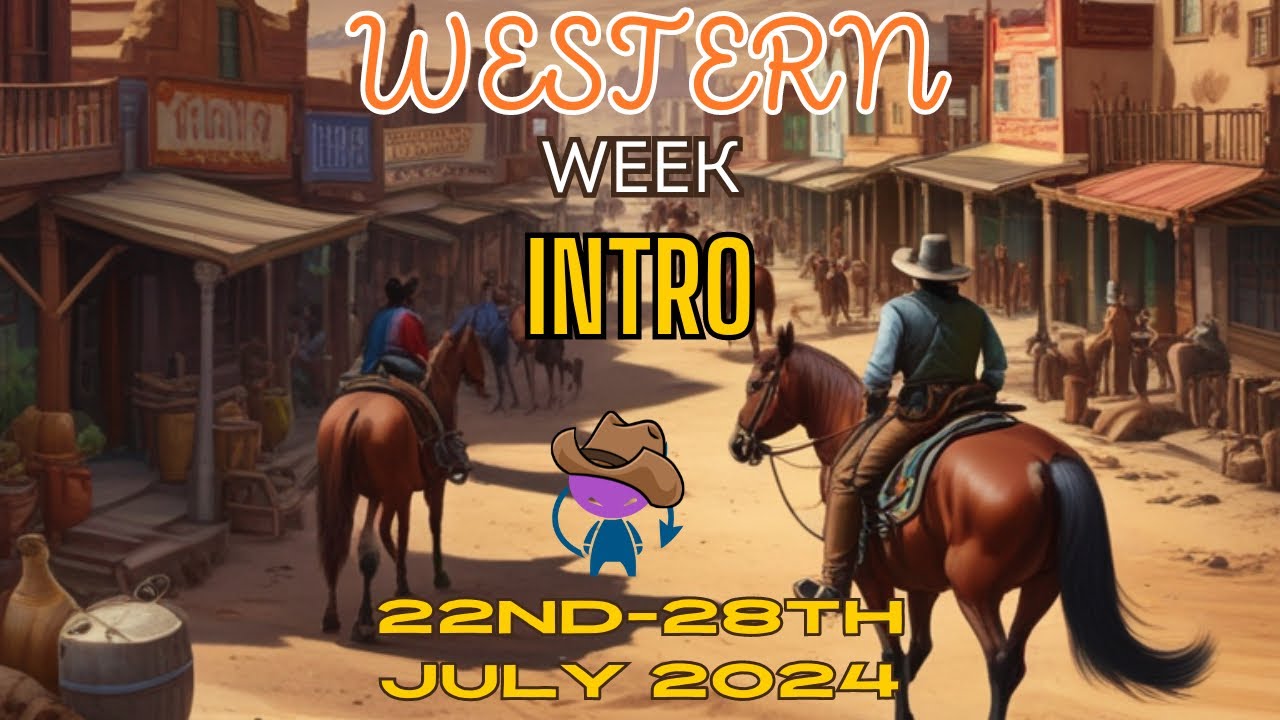 Western Week Intro (Watchlist lineup and my Western Collection) - YouTube