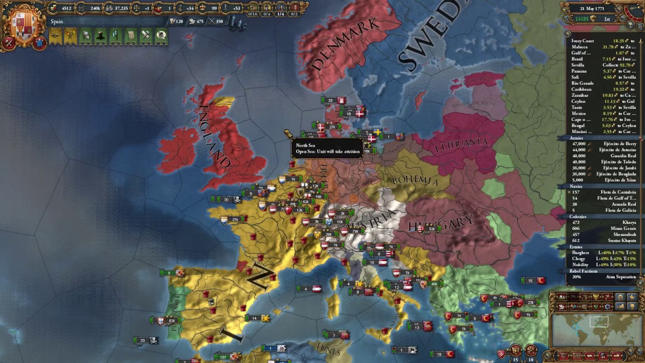 EU4 RoM Spain Ep.39 Spanish Invasion! - YouTube