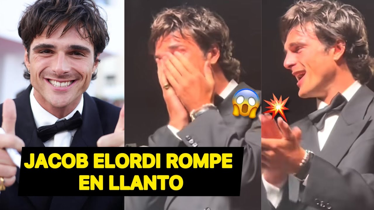 Jacob Elordi Rompe en llanto en el Festival de Venezia 2025 | VÍDEO ...