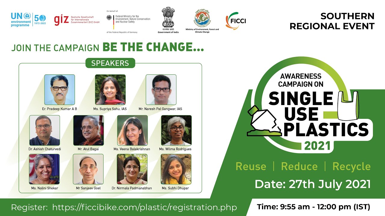 Southern Regional Event Awareness Campaign on Single-use plastics-2021 ...