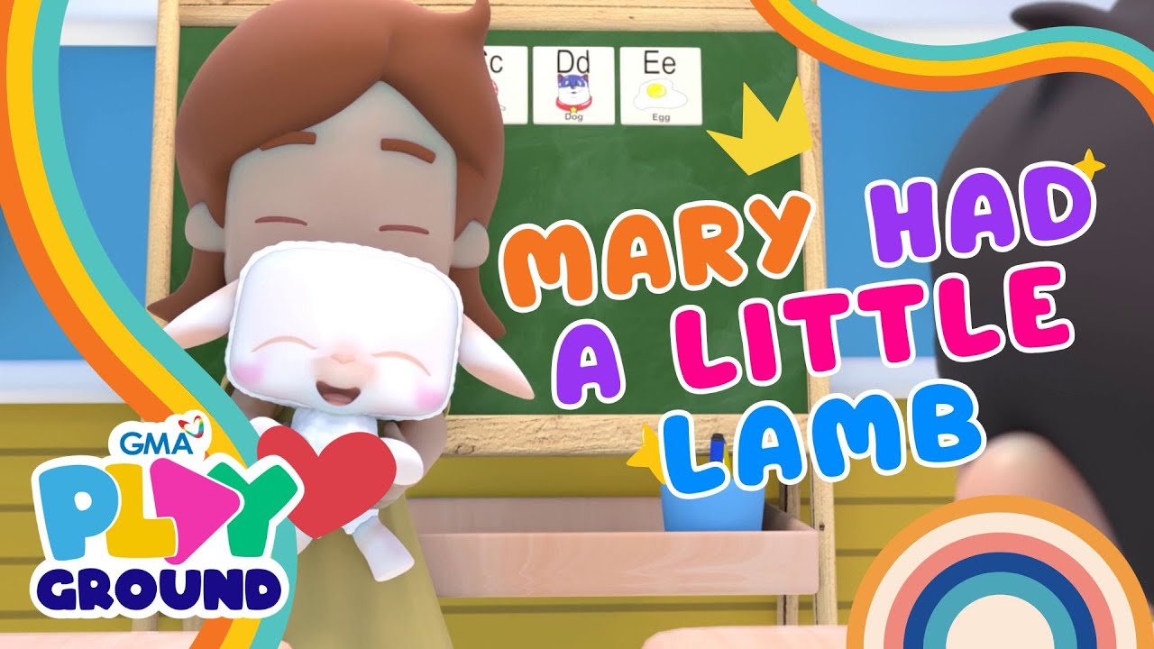 MARY HAD A LITTLE LAMB | GMA Playground Nursery Rhymes & Kids Songs ...