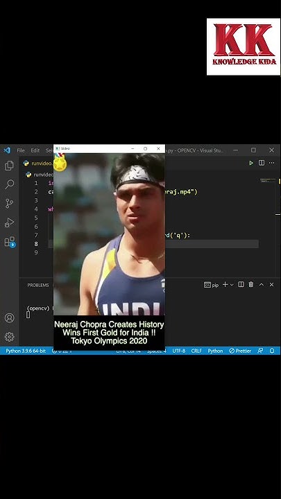 Opencv on VS Code || OpenCv Python Tutorial || LEARN OPENCV with Python ...