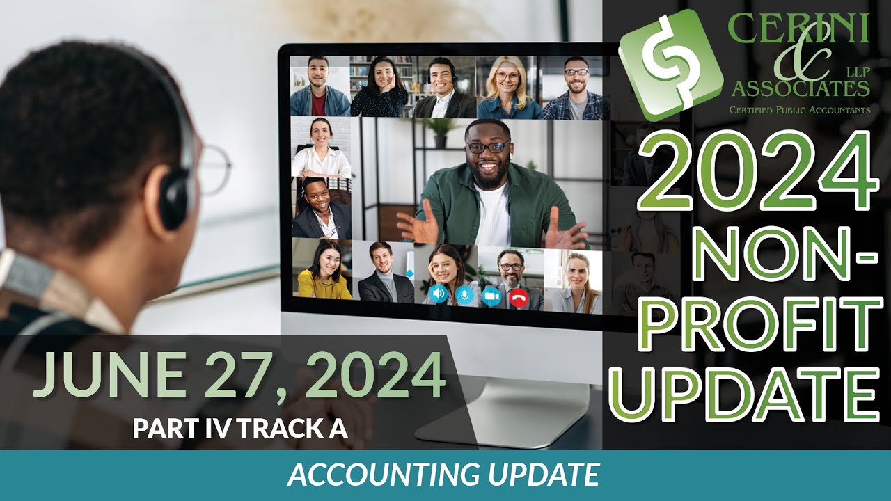 NFP Update 2024 Part IV Track A: Accounting Update - YouTube