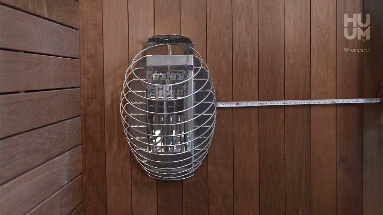 Step By Step: HUUM Sauna Heater Temperature Sensor Installation - YouTube