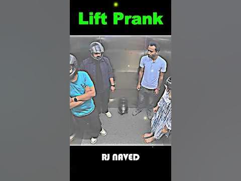 Uncle Ke Sath Popat Ho Gaya Prank in Lift 😅 Don't Miss The End 🤫 Credit - Rj Naved 🤫 #rjnaved # ...