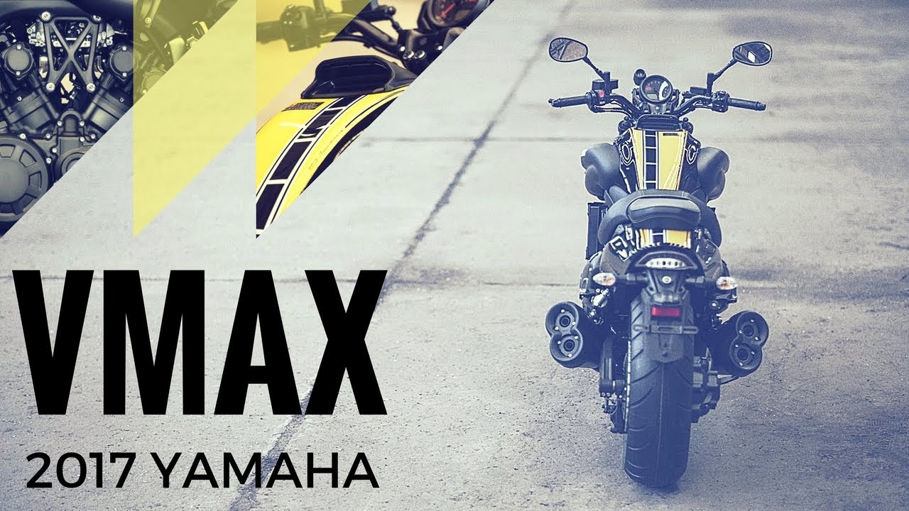 Amazing - 2017 Yamaha VMAX | Super-powerful 1,679cc 4-stroke V4 engine ...