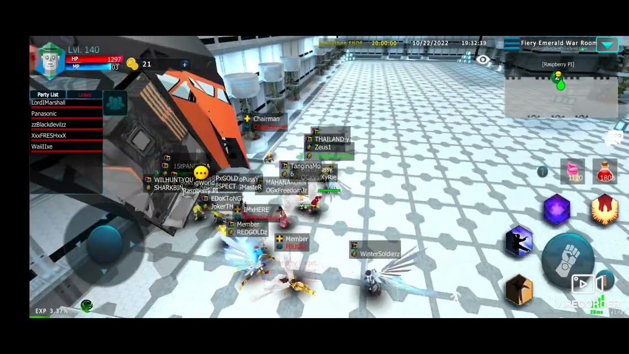 Walk online war สู้กับโปร วิ่ง - YouTube