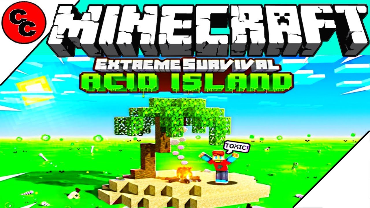 Minecraft: "Marketplace Showcase ACID ISLAND Map " - YouTube