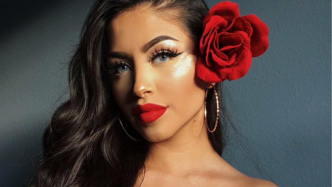 Everyday Makeup Look ♡ Michelle Diaz - YouTube