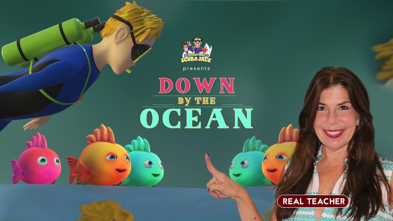 Down by the Ocean - A Fun Kids Song about the Sea! - YouTube