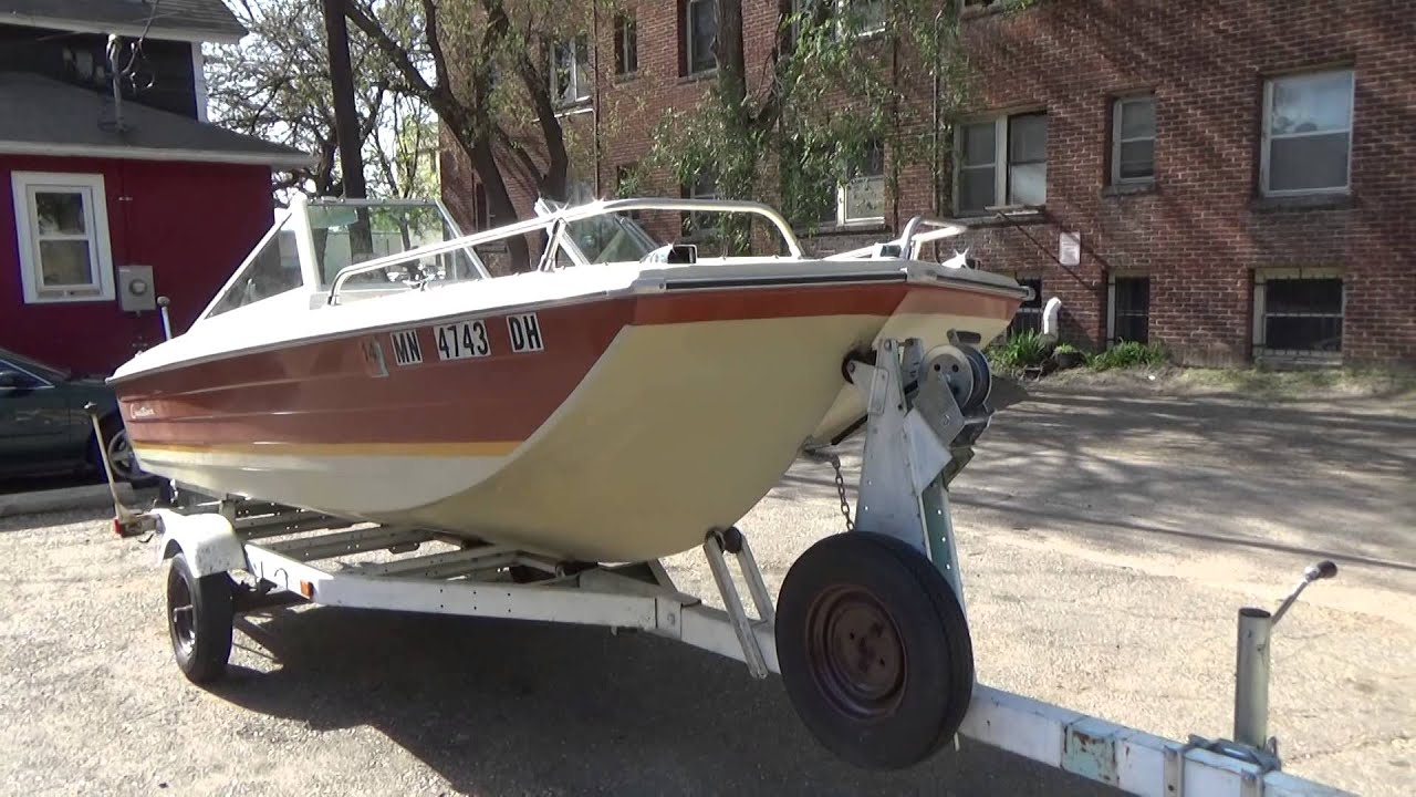 Boat Restoration: 1974 Crestliner Muskie 15 Walk Around - YouTube