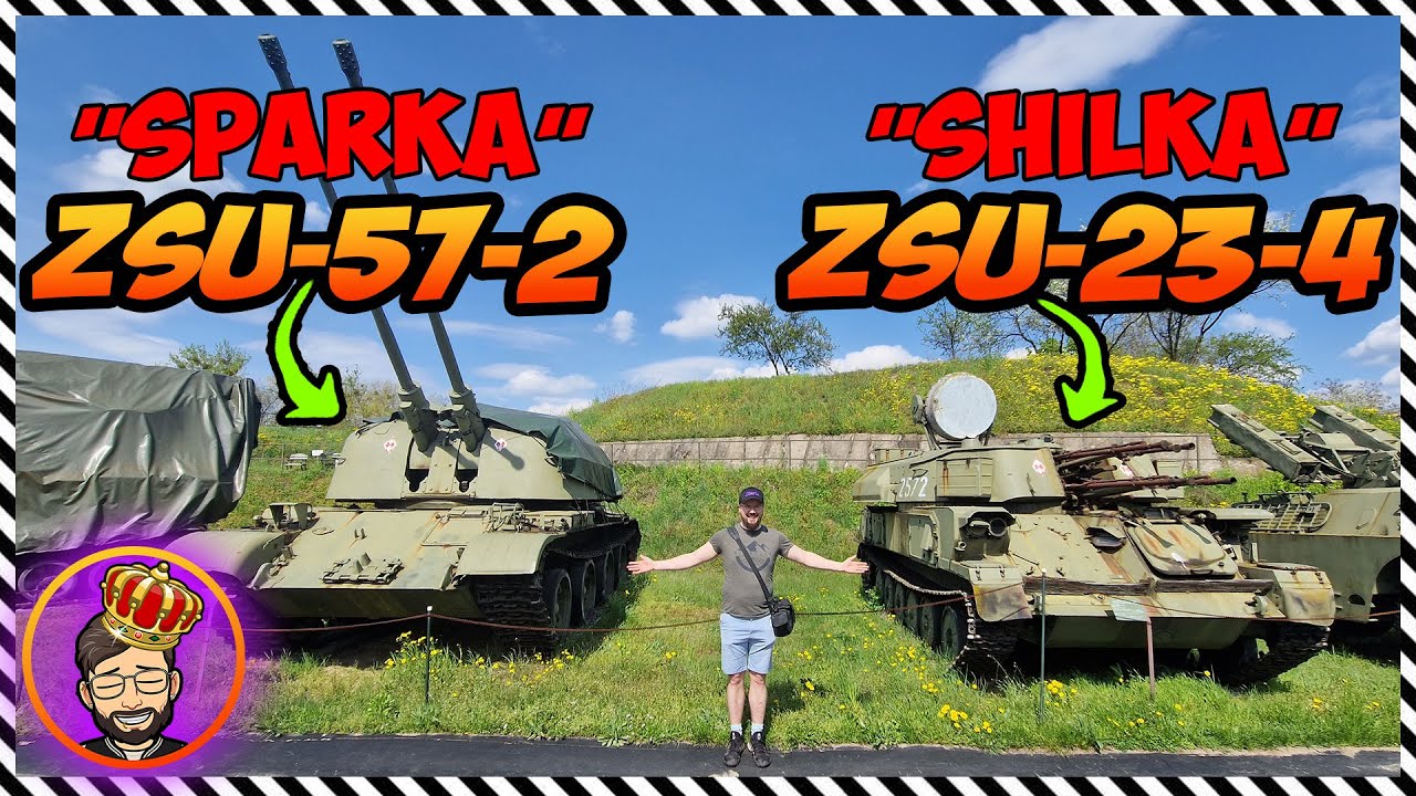 SPAAs from HELL! • ZSU-57-2 and ZSU-23-4 - YouTube
