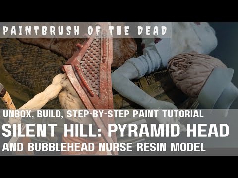 Silent Hill: Pyramid Head Kit Unbox, Build, Paint Tutorial - YouTube