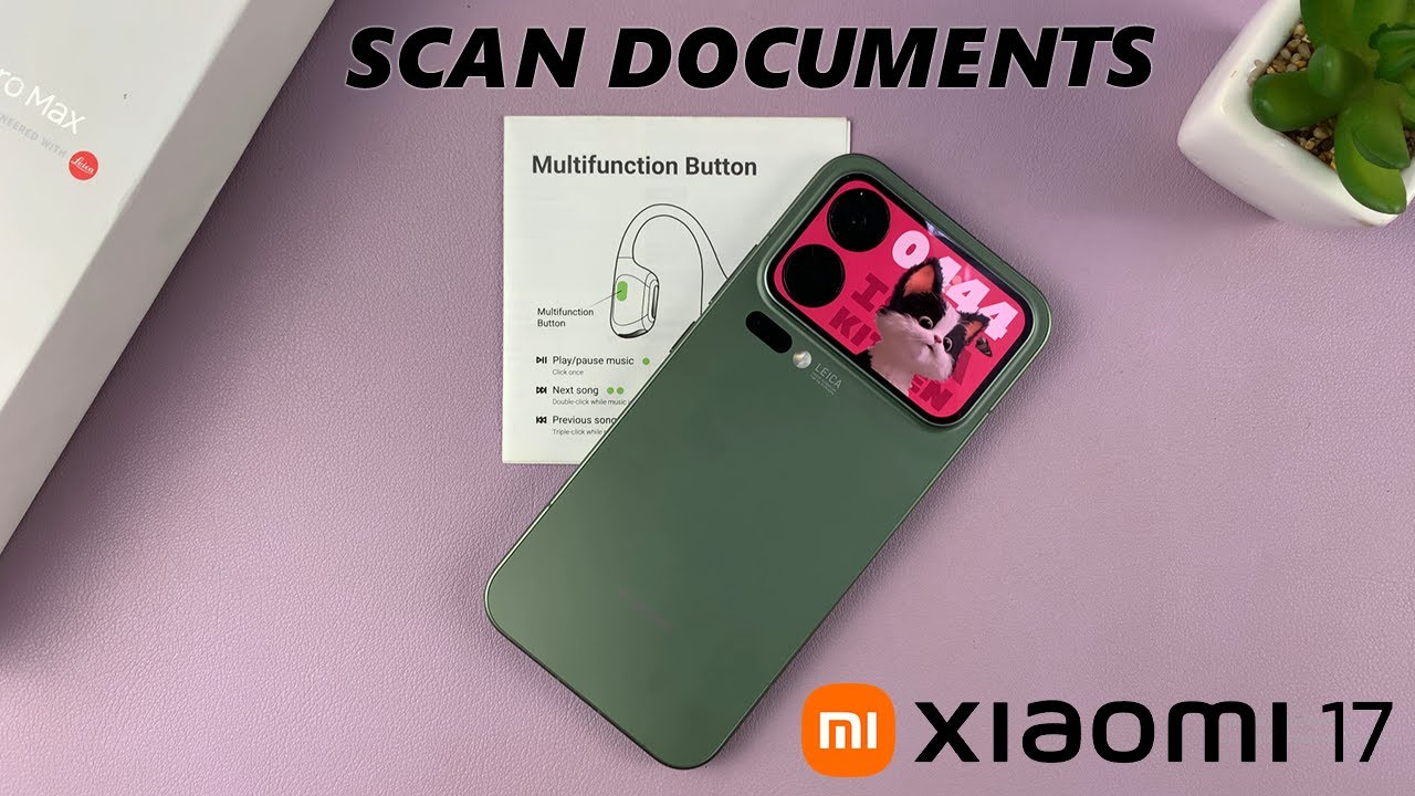 How To Scan Documents On Xiaomi 17 Pro - YouTube