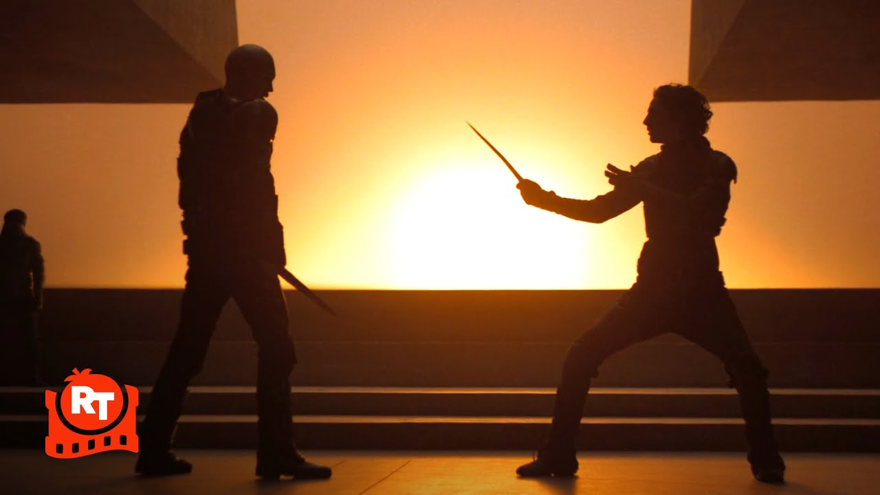 Dune: Part Two (2024) - Paul Atreides vs. Feyd-Rautha Knife Fight ...