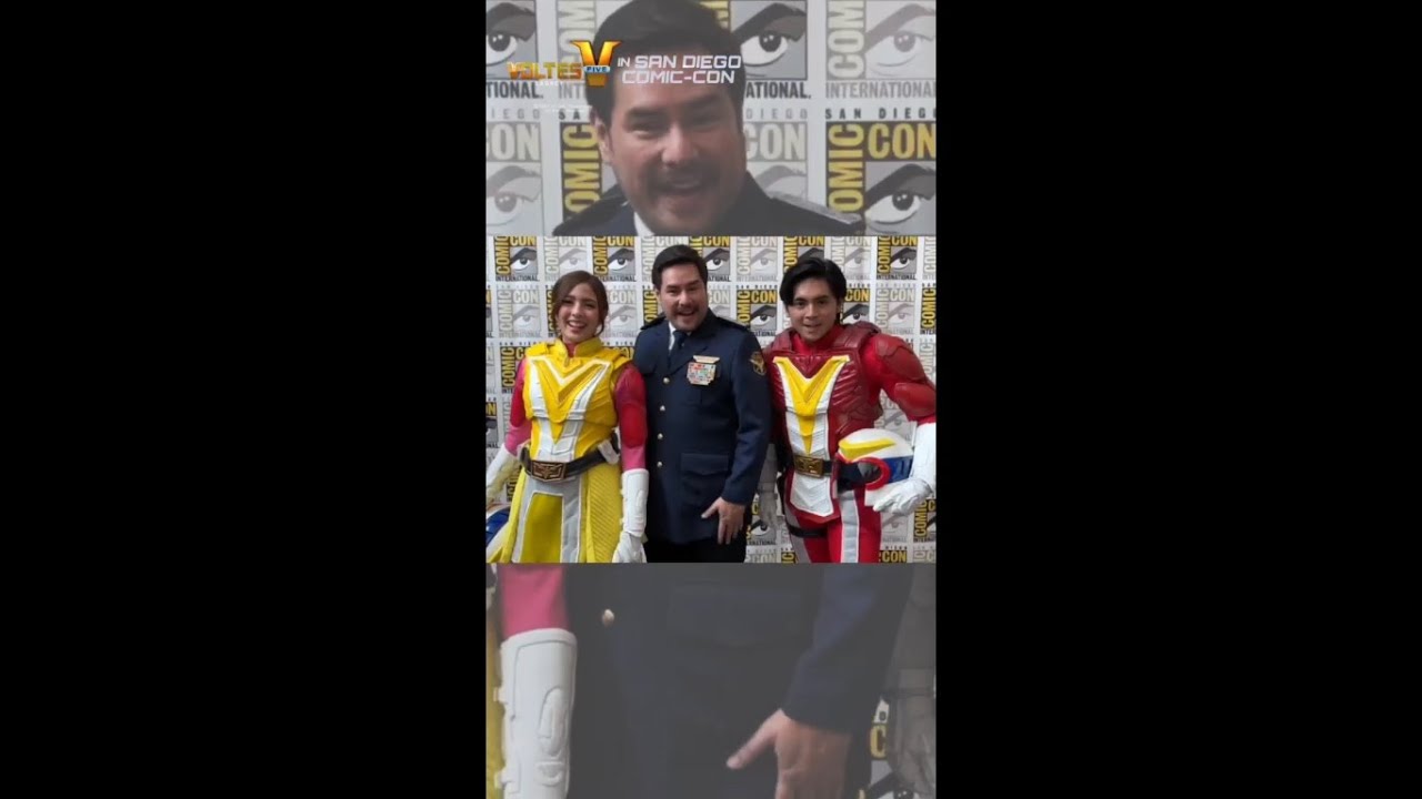 'Voltes V: Legacy' stars wear their costumes at the San Diego Comic-Con ...