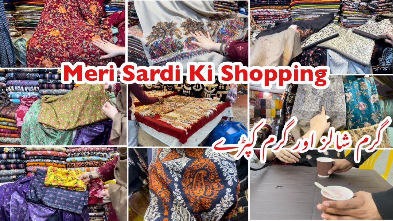 Winter variety of Pashmina & Kashmiri shawls|Liberty market shopping ...