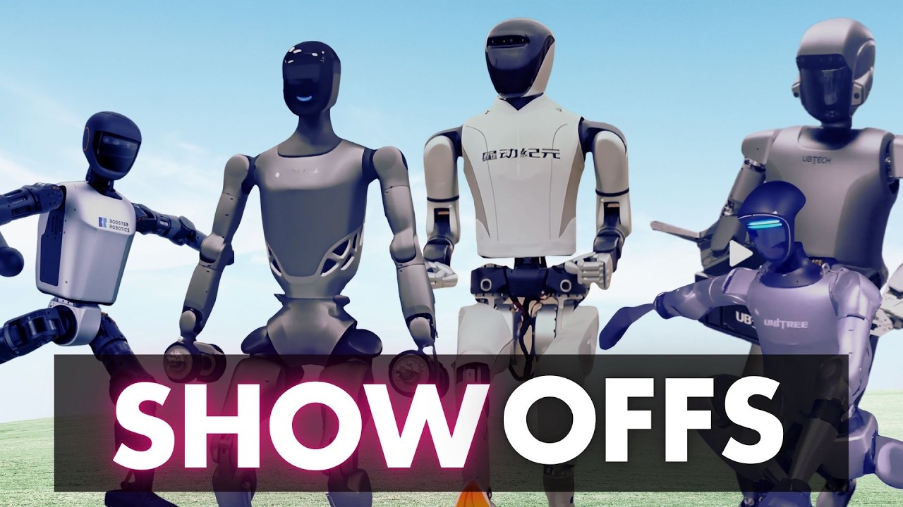 China's Humanoid Robots Are Getting Cocky! Booster, Unitree, Fourier ...
