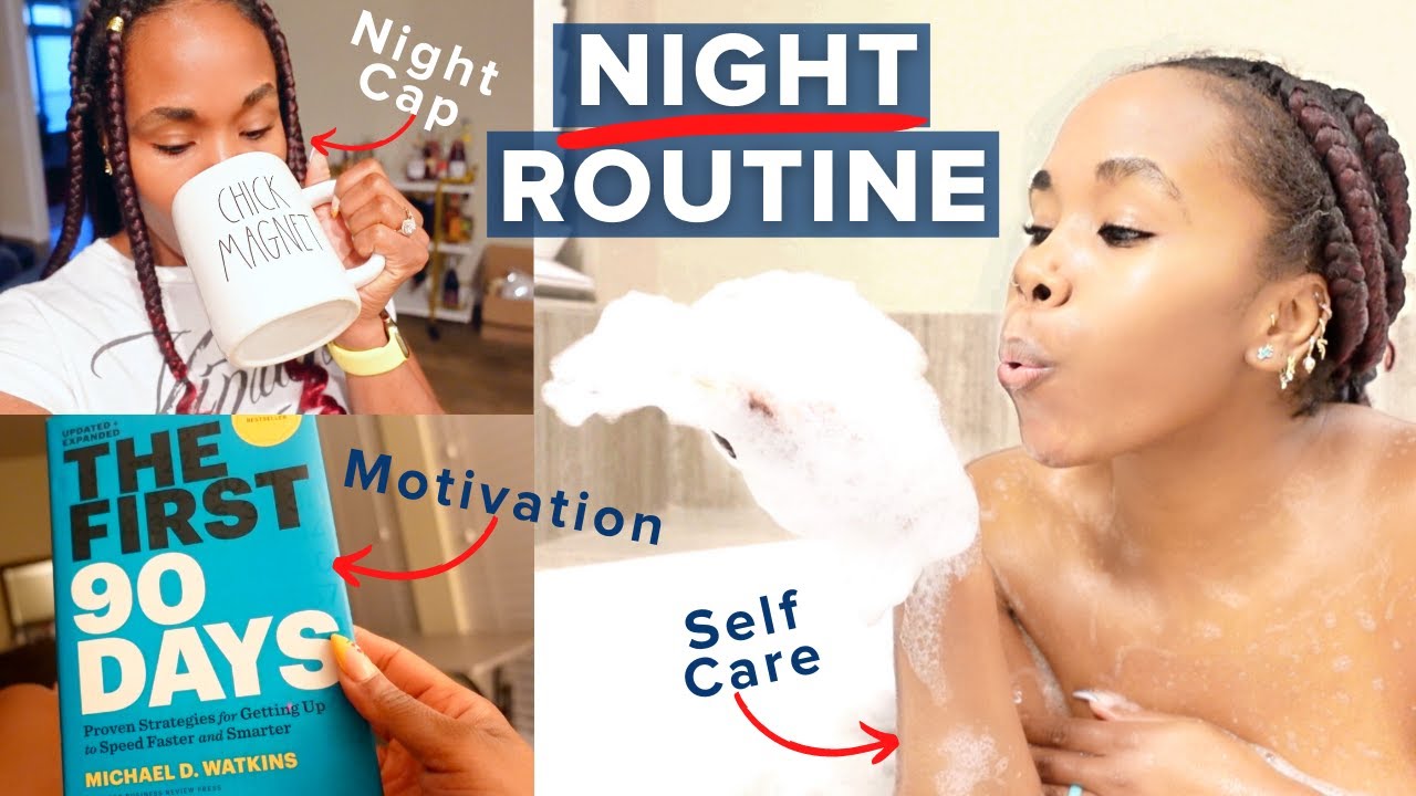 My REALISTIC Night Routine 2021 | Skin Care, Self Care Routine ...