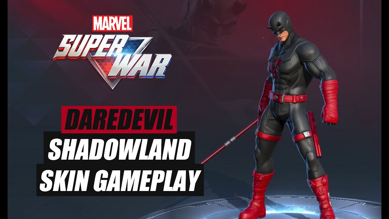 Marvel Super War - Daredevil: Shadowland Skin Gameplay (MSW) - YouTube