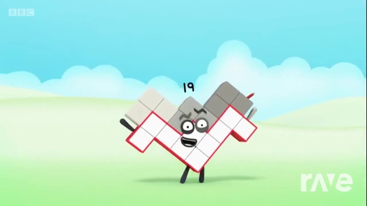1️⃣9️⃣ Nineteen Loop - Numberblocks & Numberblocks | RaveDj - YouTube