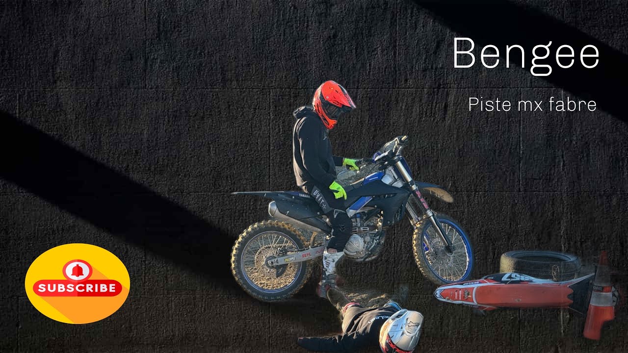 Soirée Piste mx Fabre - Bengee - YouTube
