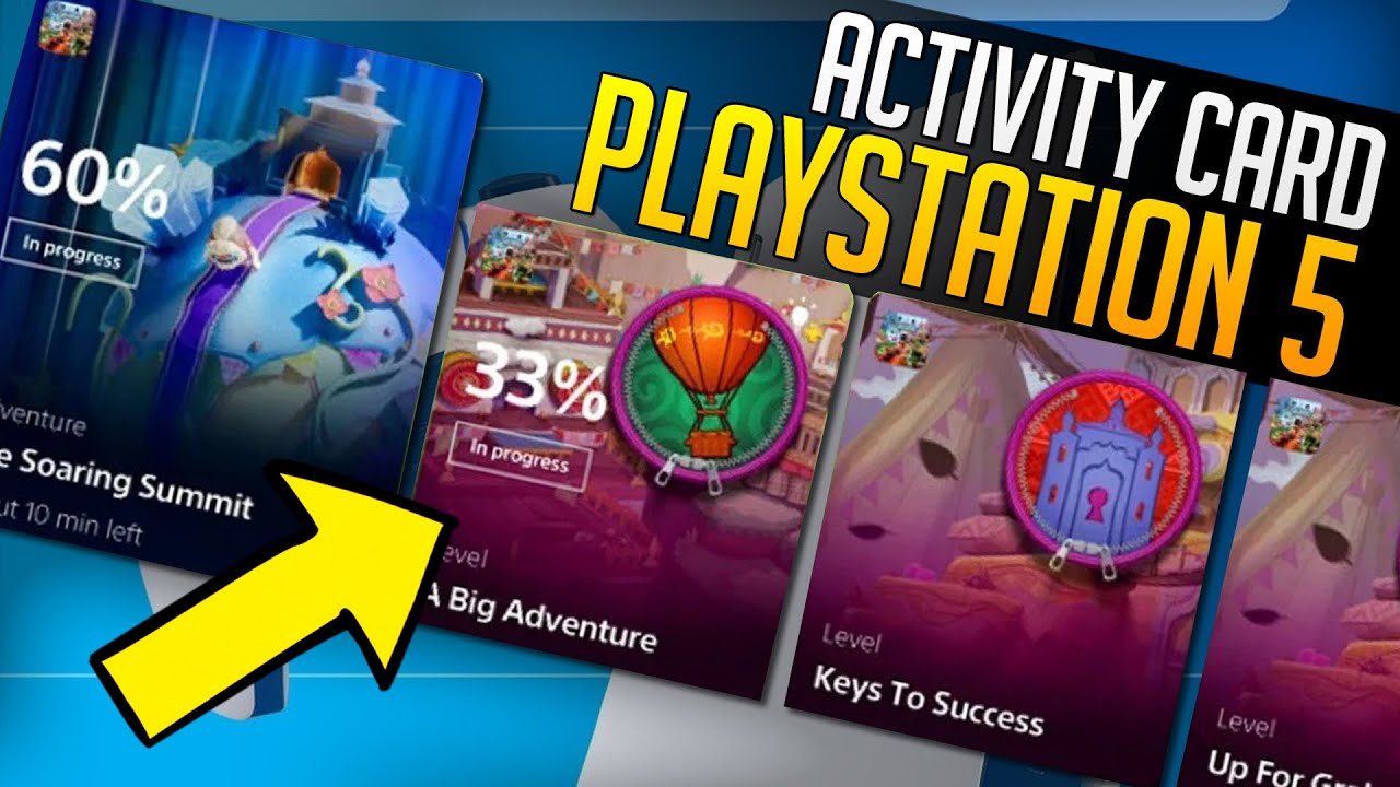 PS5: le Activity Card sono una figata - YouTube