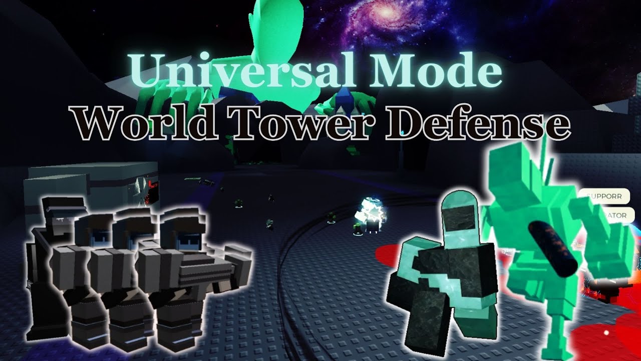 Alien Event but Harder? [World Tower Defense] Universal Win - YouTube