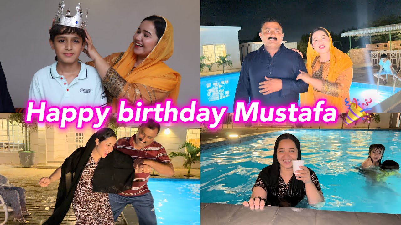 Happy birthday Mustafa 🎉 | sitara yaseen new vlog - YouTube