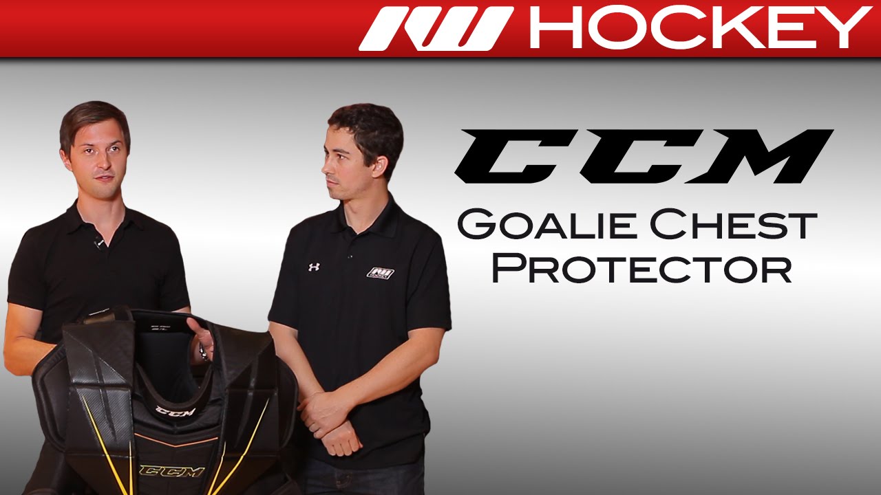 CCM Premier Pro Goalie Chest Protector Insight - YouTube