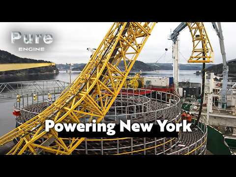 The World’s Largest Cable Ship: Laying 7,000 Tons of Power Lines