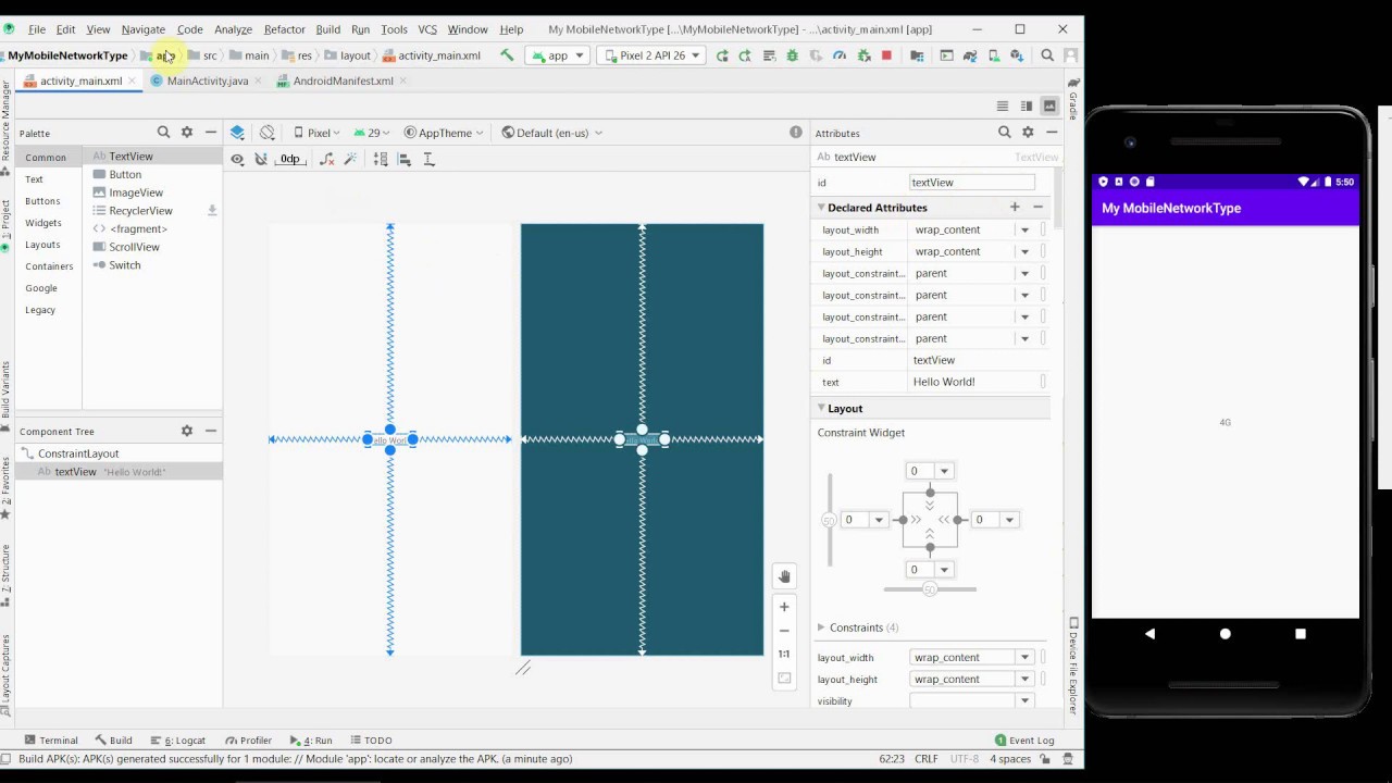 How to detect the Mobile Network Type (2G, 3G, 4G, 5G) in your Android ...