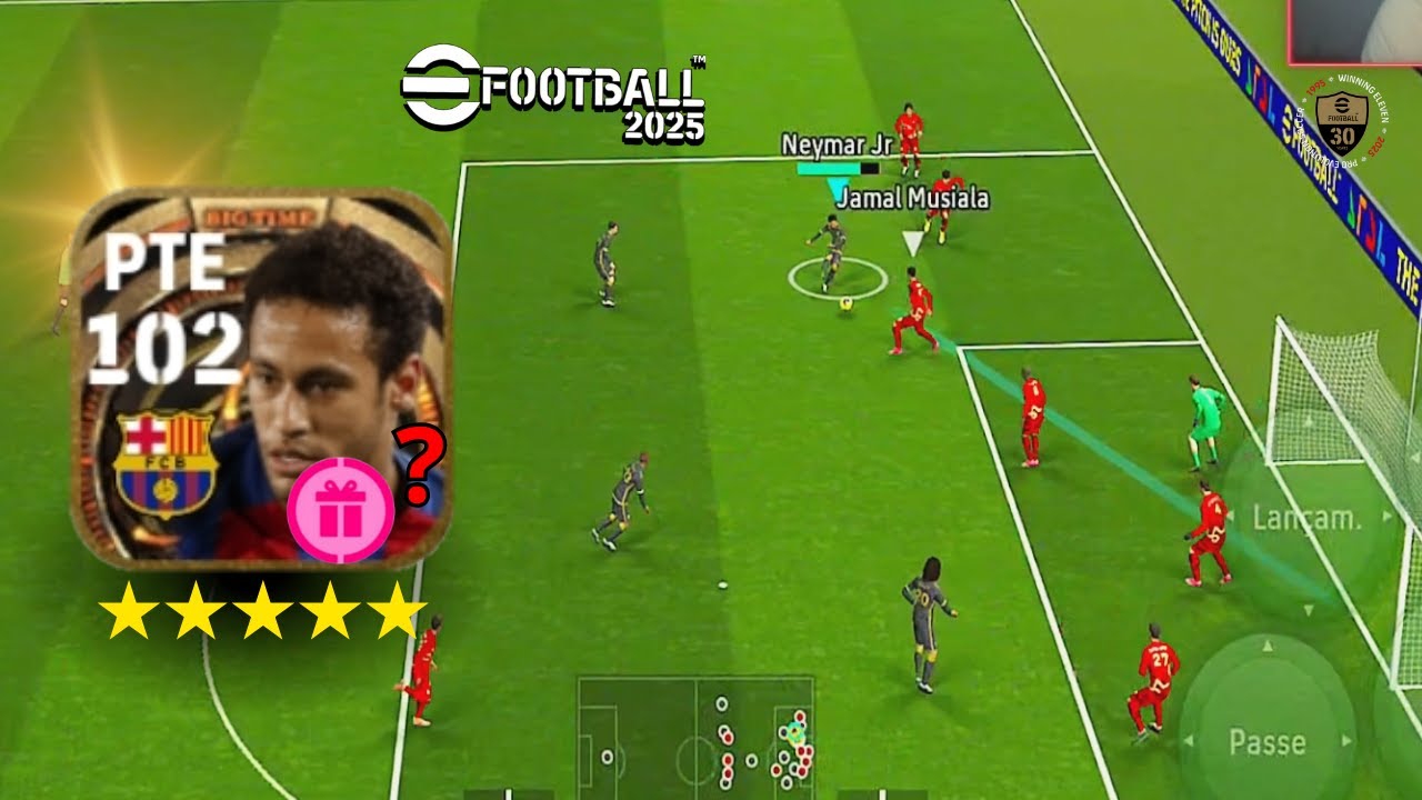 NEYMAR BIGTIME GRÁTIS? 🔥 O MELHOR DRIBLADOR DO eFOOTBALL 2025! GAMEPLAY ...