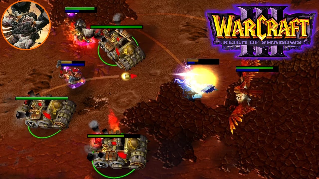 Fire Mage Thrall uses Dwarven Siege Engines against the Harpies - YouTube
