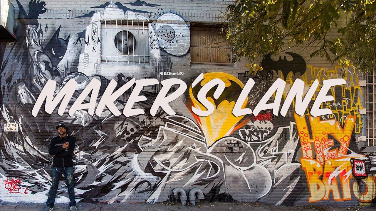 Maker's Lane: See One [Graffiti Writer + Illustrator] - YouTube