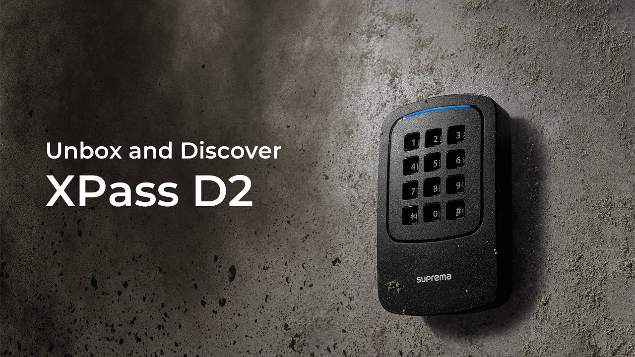 [XPass D2] Unbox and Discover l Suprema - YouTube