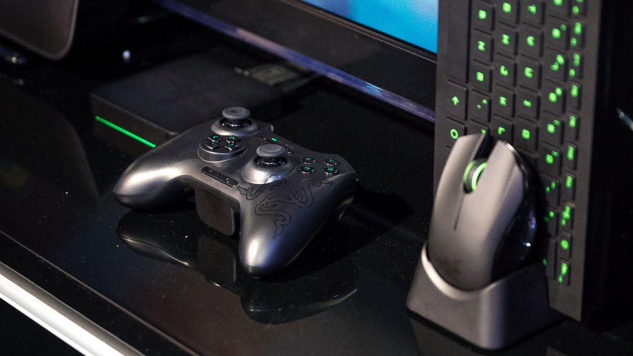 Razer Forge TV and Turret for Couch Gaming - YouTube