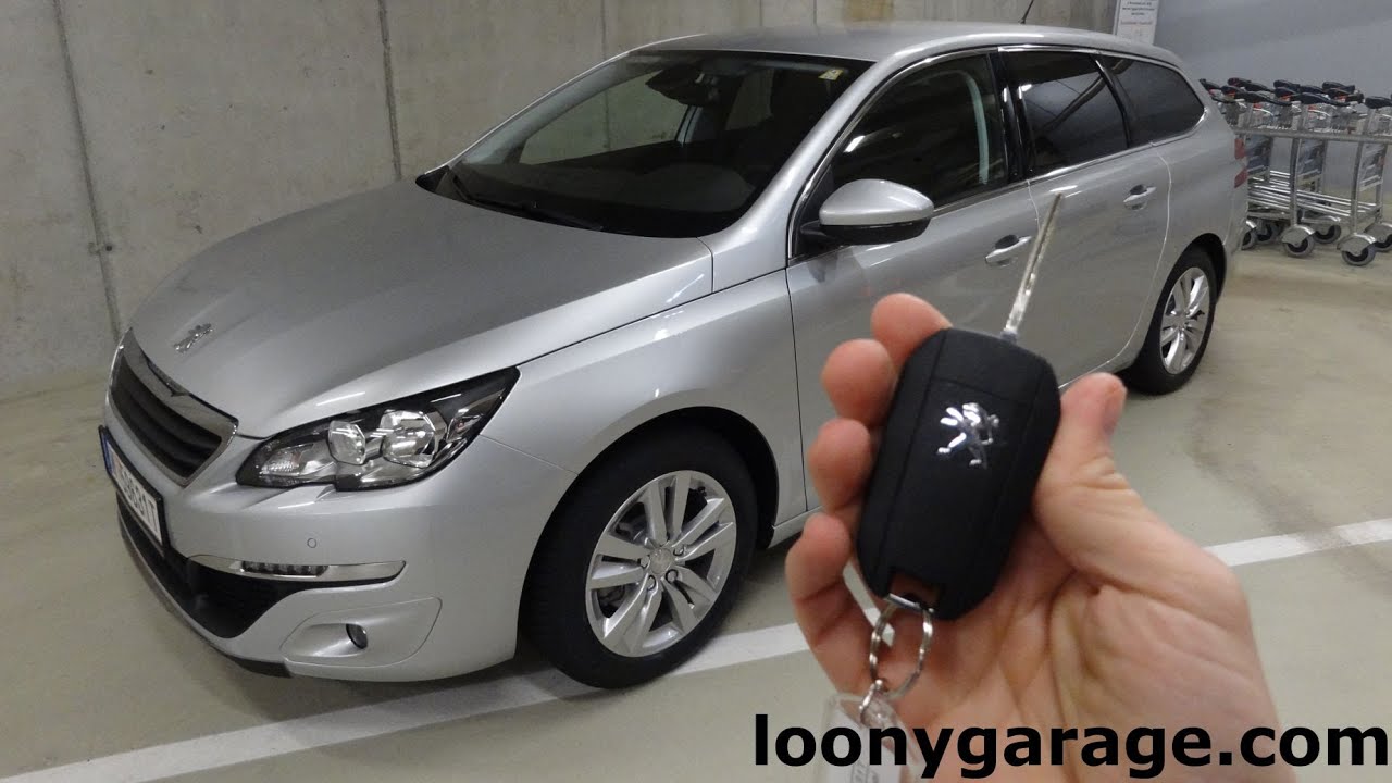 Peugeot 308 SW Start Up Engine and In Depth Tour - YouTube